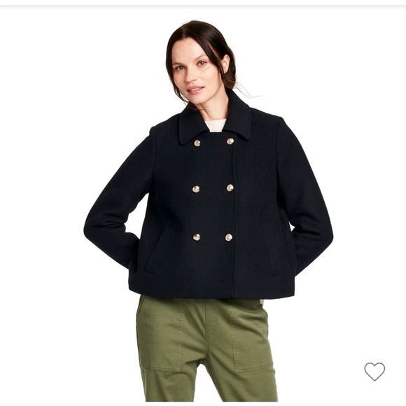 Nili Lotan | Jackets & Coats | Nili Lotan X Target Cropped Pea Coat ...